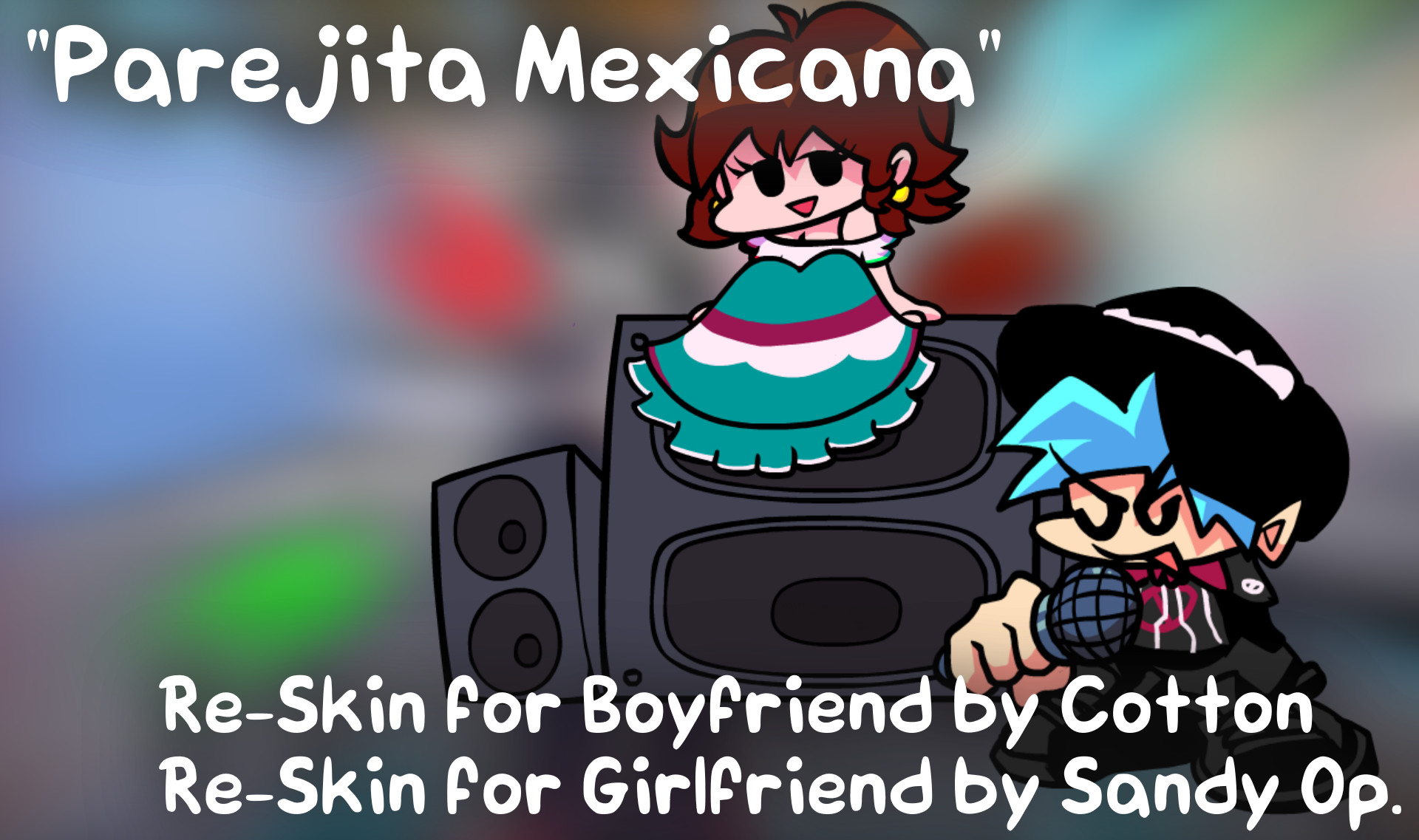 Boyfriend y Girlfriend (México) Mod for Friday Night Funkin' | FNF Mods