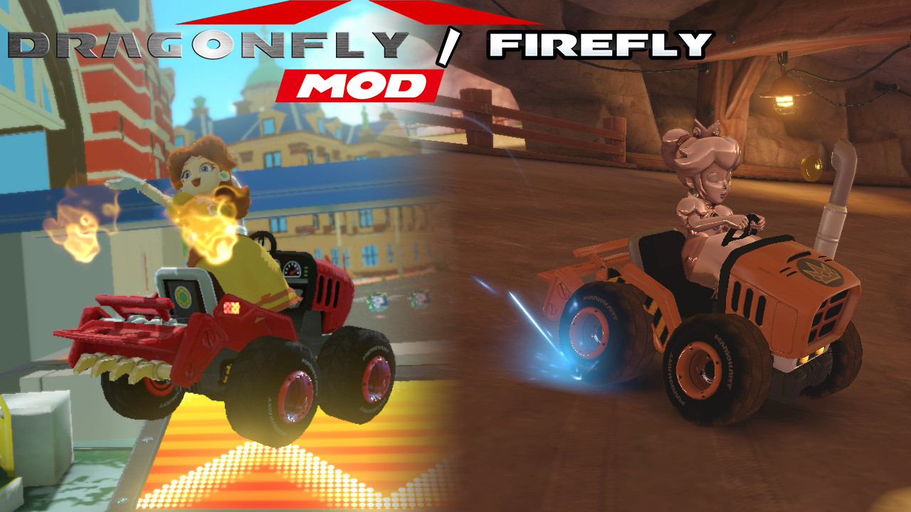 DS/T Dragonfly/Firefly in MK8 [Mario Kart 8] [Mods]
