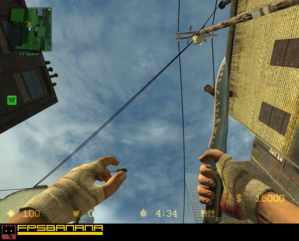 Bandaged Hands Mod for Counter-Strike: Source | CS:S Mods