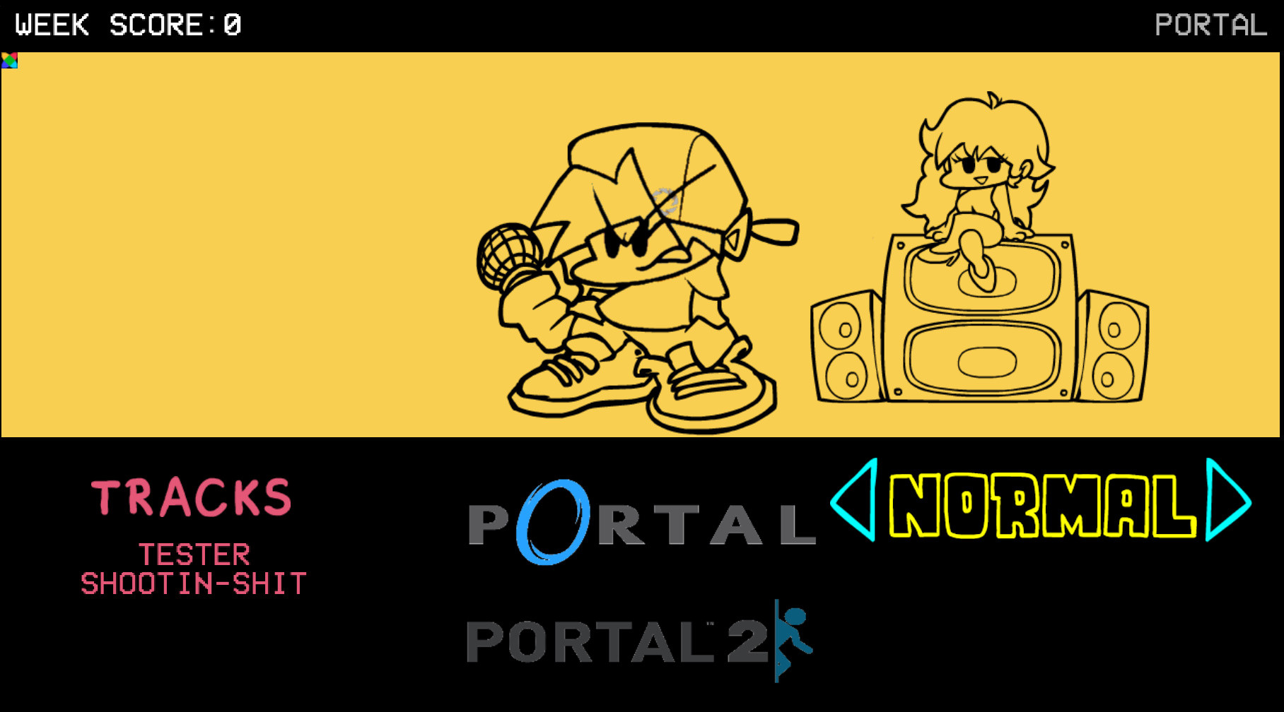 VS Portal (Alpha Test) [Friday Night Funkin'] [Mods]