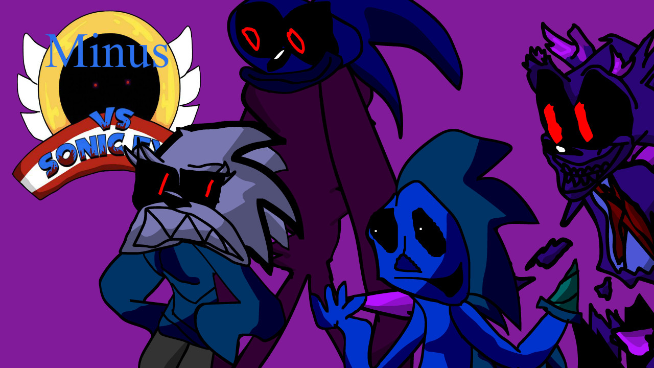 Sonic.exe Minus(FnF Minus sonic.exe) Mod for Friday Night Funkin' | FNF ...