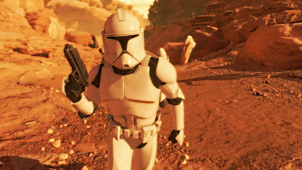 Plain White Legacy Jet Troopers [Star Wars Battlefront II (2017)] [Mods]