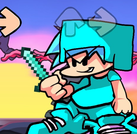 Diamond armor bf [Friday Night Funkin'] [Mods]