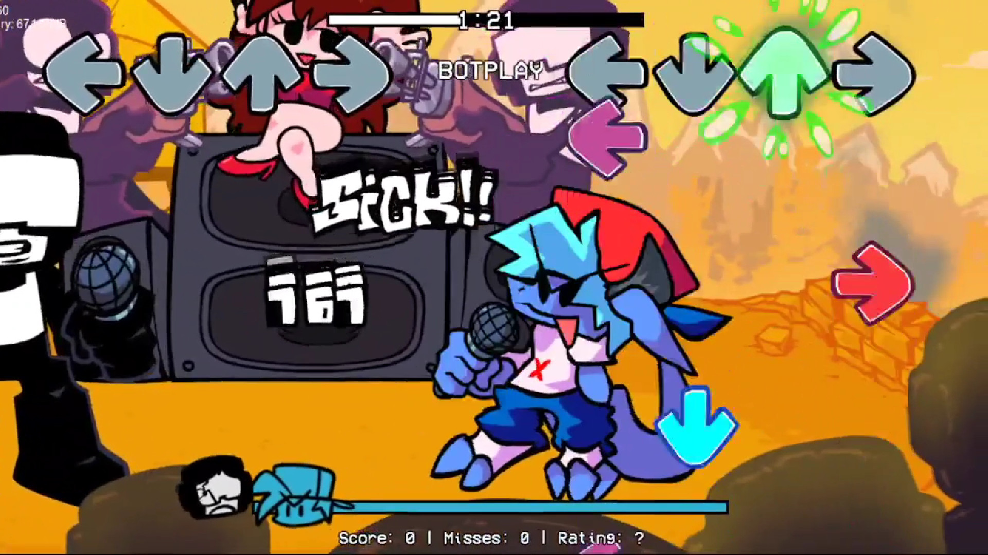 Dragon BF [reskin] Mod for Friday Night Funkin' | FNF Mods