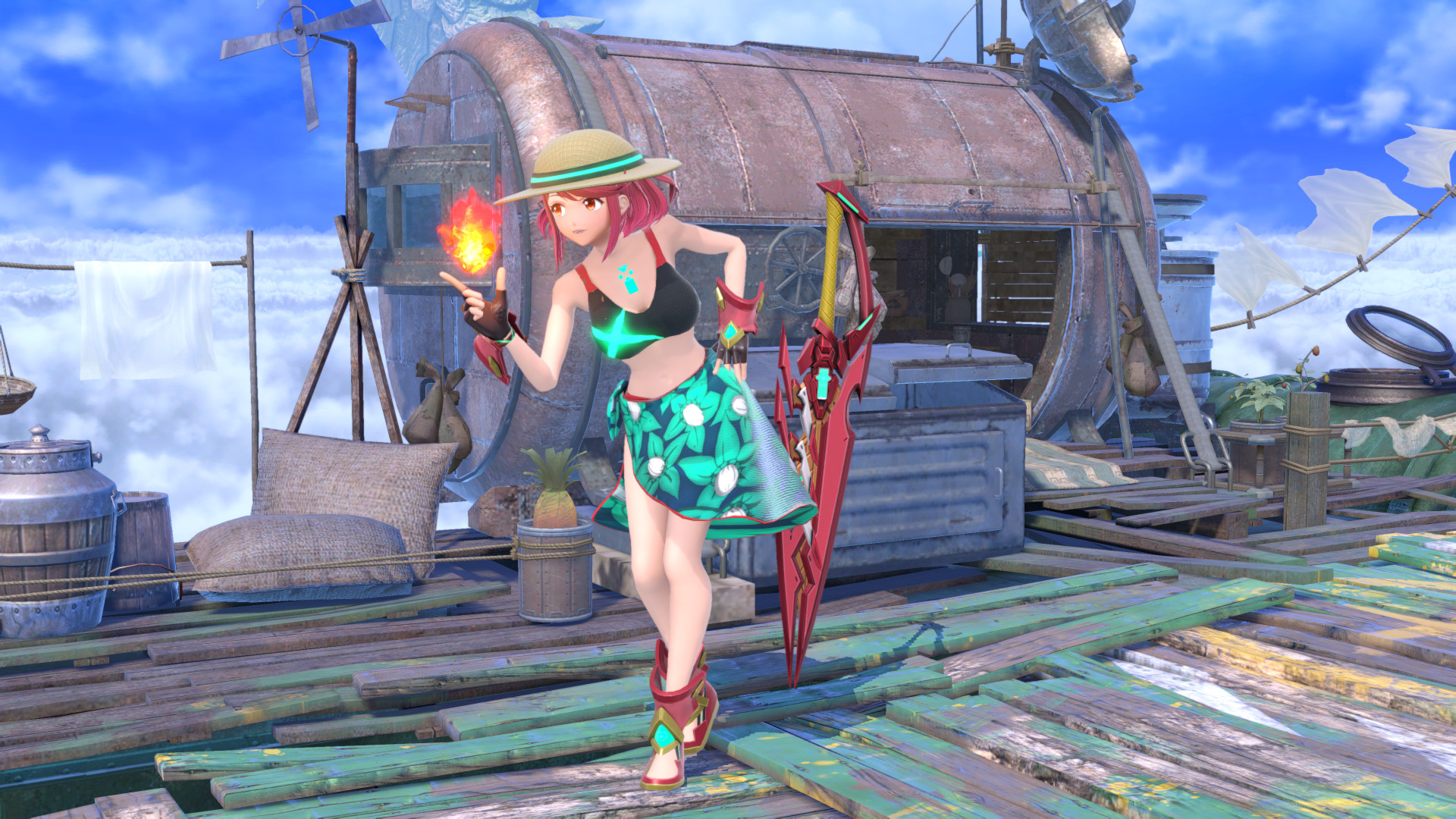 Summer Pyra/Mythra Mod for Super Smash Bros. Ultimate | SSBU Mods