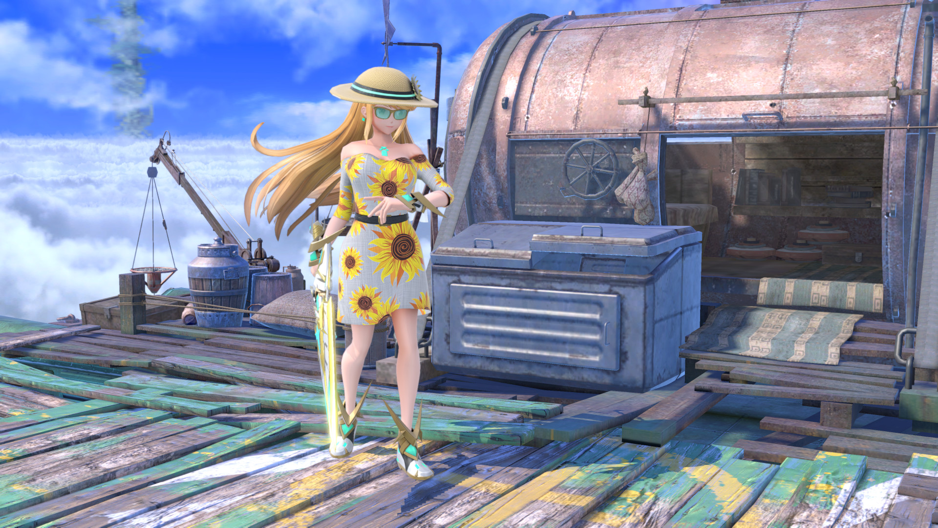 Summer Pyra/Mythra Mod for Super Smash Bros. Ultimate | SSBU Mods