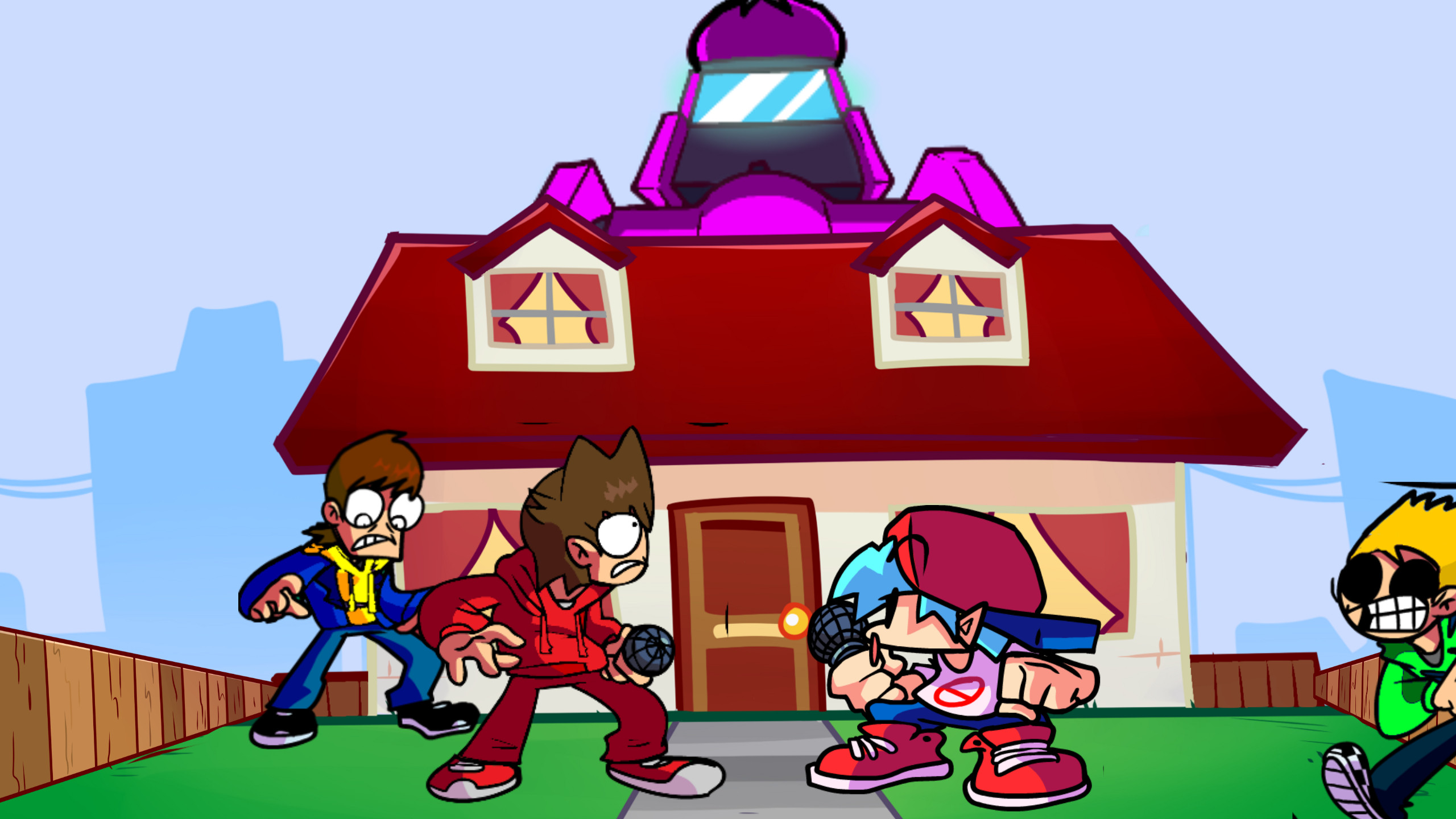 rafsworld : chaleng-raf v2 Mod for Friday Night Funkin' | FNF Mods