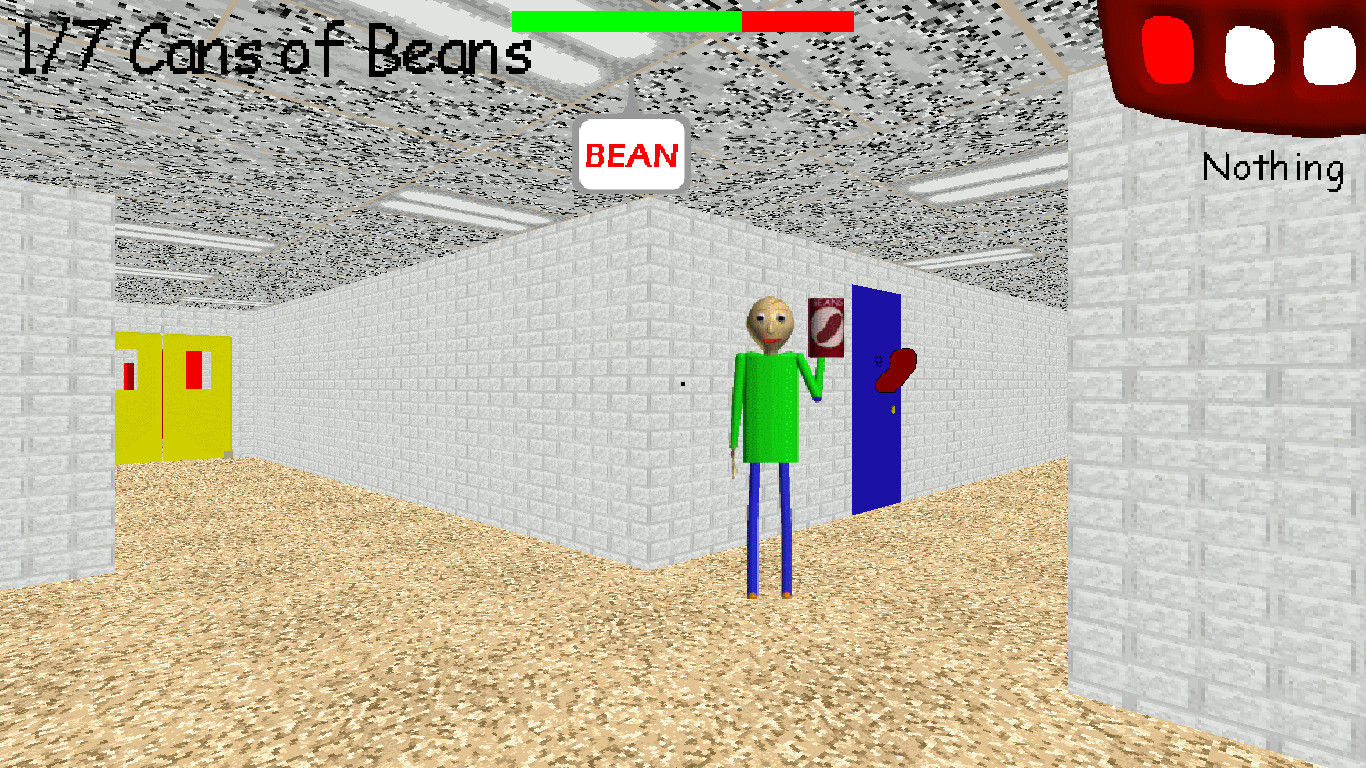Baldi loves Beans! Mod for Baldi's Basics | Baldi Mods