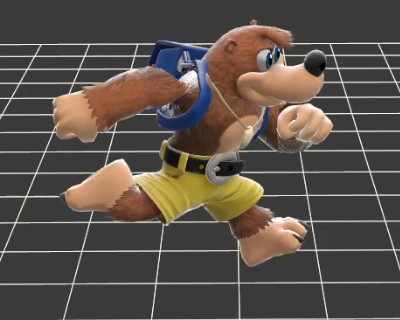 Banjo Accurate Fast Walk Animation [Super Smash Bros. Ultimate] [Mods]