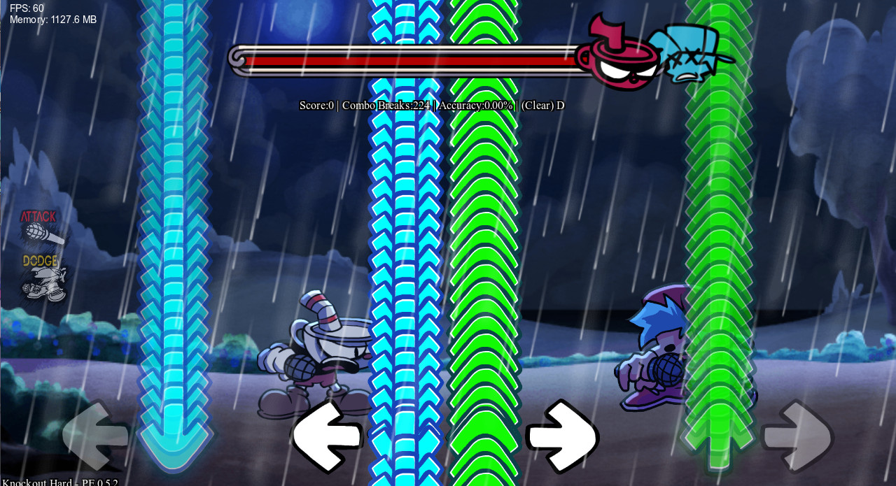 Fnf knockout impossible chart Mod for Friday Night Funkin' | FNF Mods