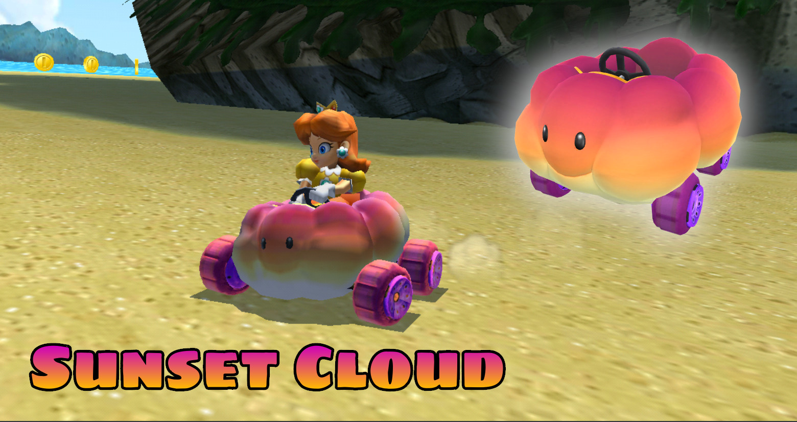 Sunset Cloud [Mario Kart 7] [Mods]
