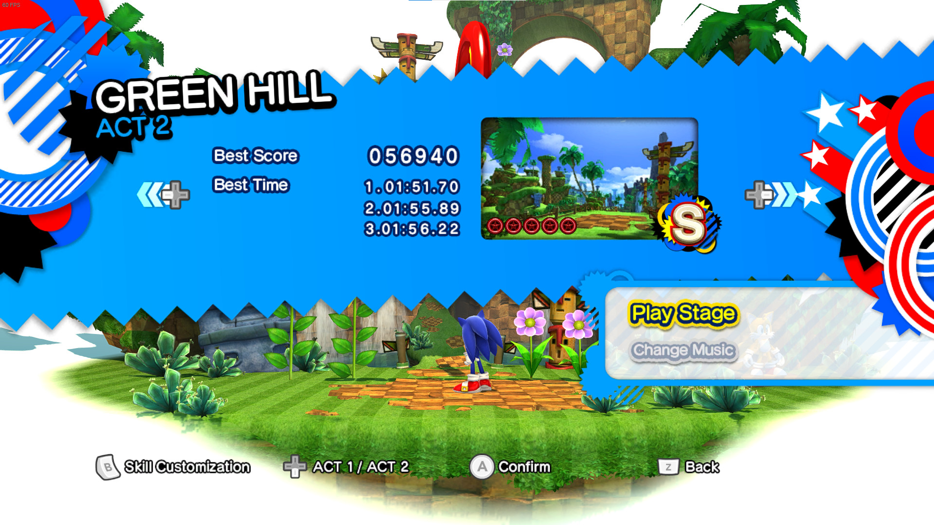 Wii Remote & Nunchuck HUD Mod for Sonic Generations (2011) | Gens Mods