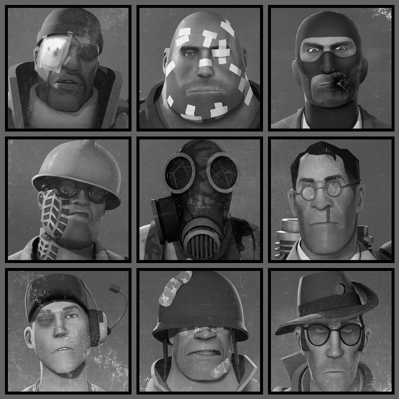 Fight Songs Portraits: P's Short-cut Edition Mod for Team Fortress 2 ...