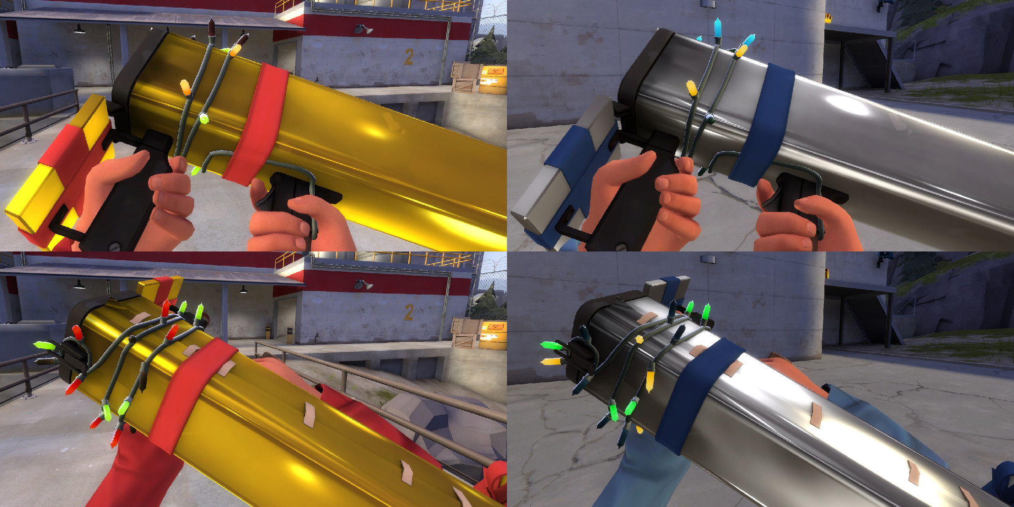 Cream, Less Festive, & Aus/Zeal Festive Black Box Mod for Team Fortress ...