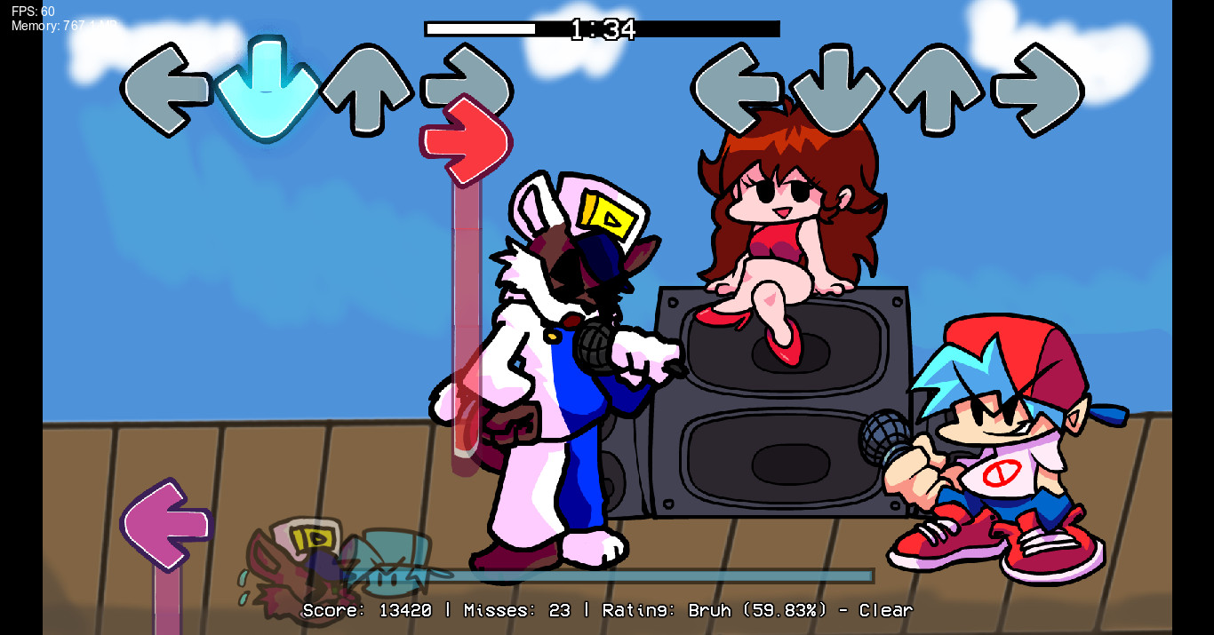 V.S. CaptainKitty Demo Mod for Friday Night Funkin' | FNF Mods