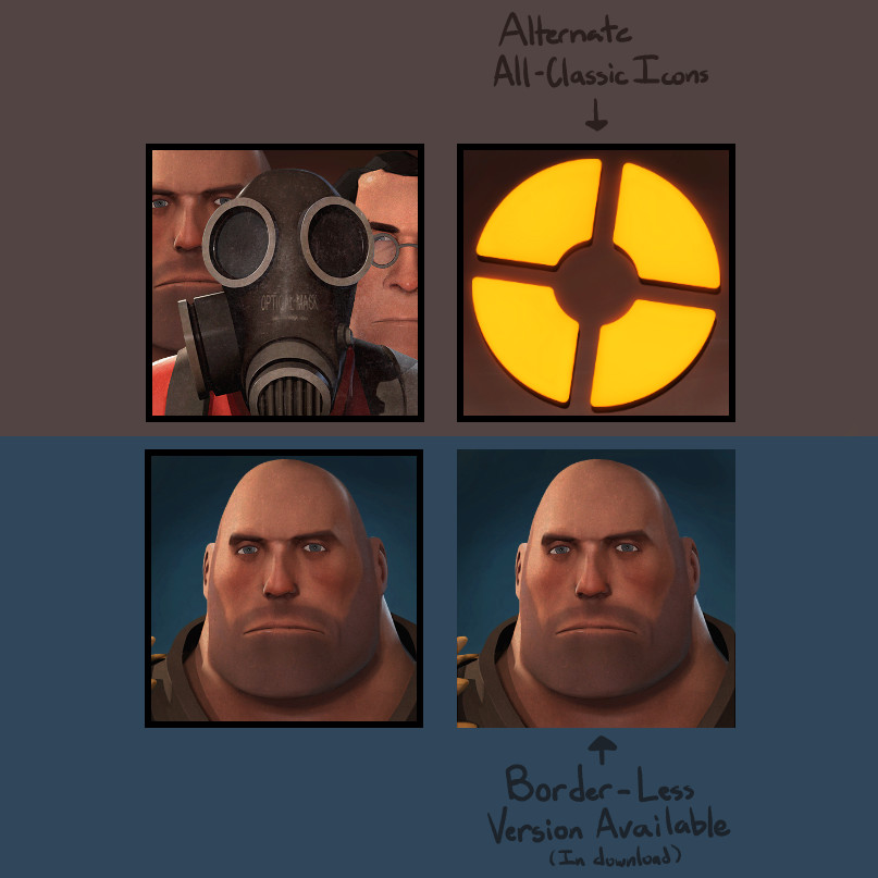 Fight Songs Portraits: P's Short-cut Edition Mod for Team Fortress 2 ...