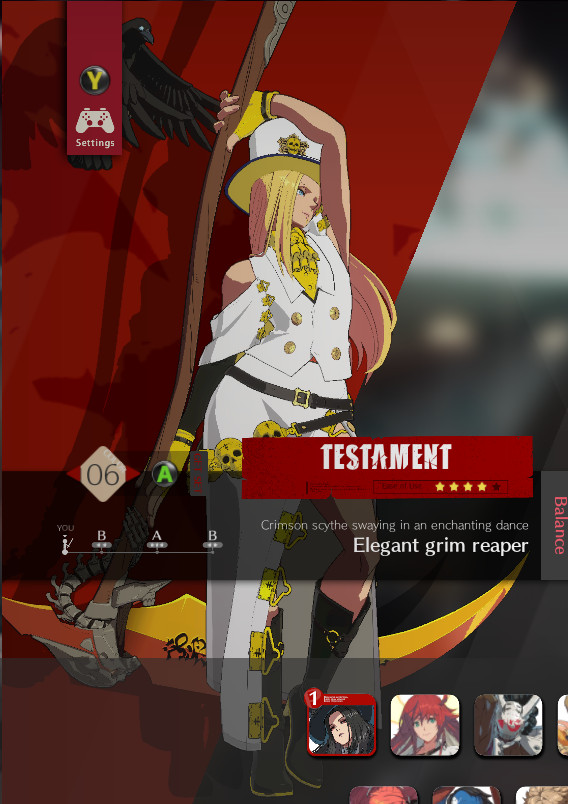 White and Yellow Testament [GUILTY GEAR -STRIVE-] [Mods]