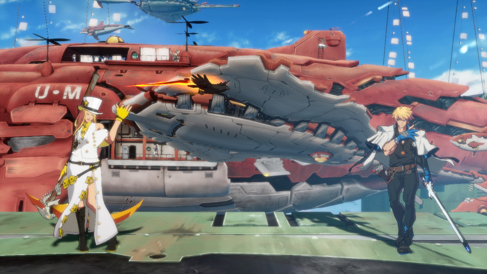 White and Yellow Testament [GUILTY GEAR -STRIVE-] [Mods]