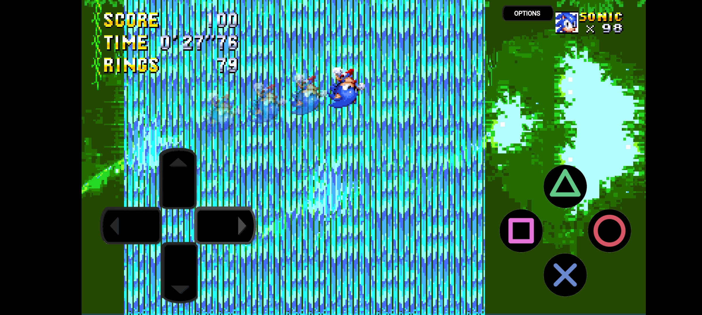 PlayStation-Styled Touch Controls Mod for Sonic 3 A.I.R. | S3AIR Mods