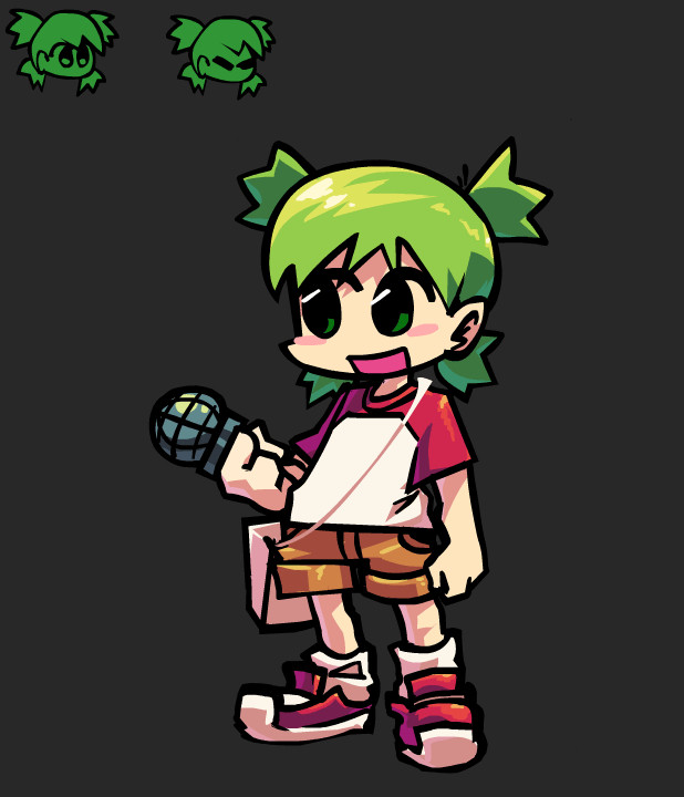 FNF Yotsuba Assets V.2 Update ! [Friday Night Funkin'] [Mods]