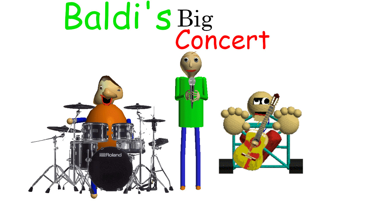 Baldi's Big Concert Mod for Baldi's Basics | Baldi Mods