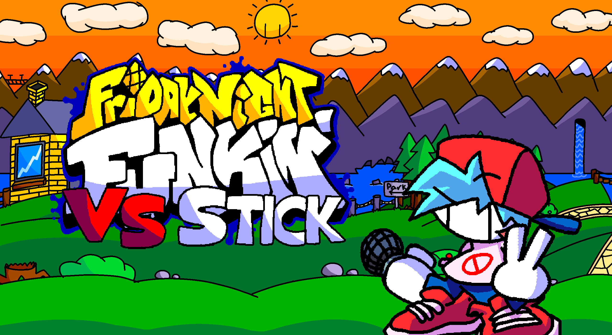 FNF VS Stick [Friday Night Funkin'] [Mods]