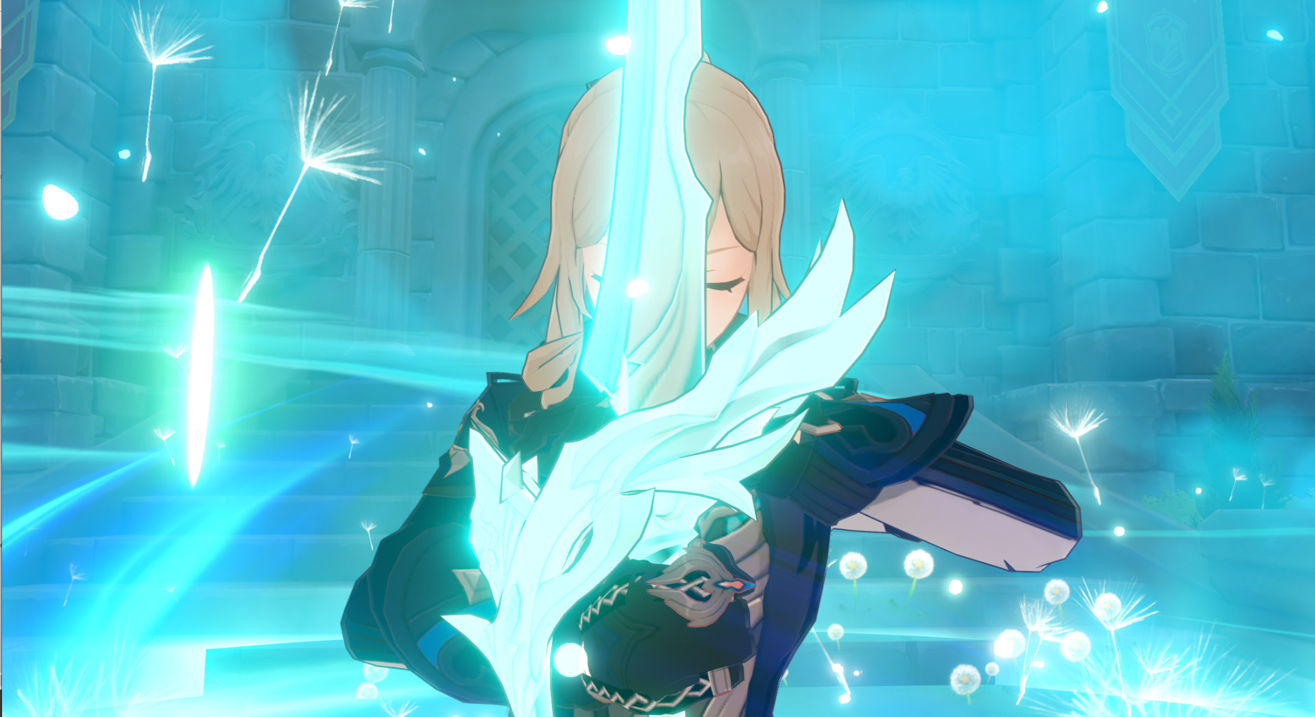 Red Dead of Knight Jean Mod for Genshin Impact | GI Mods