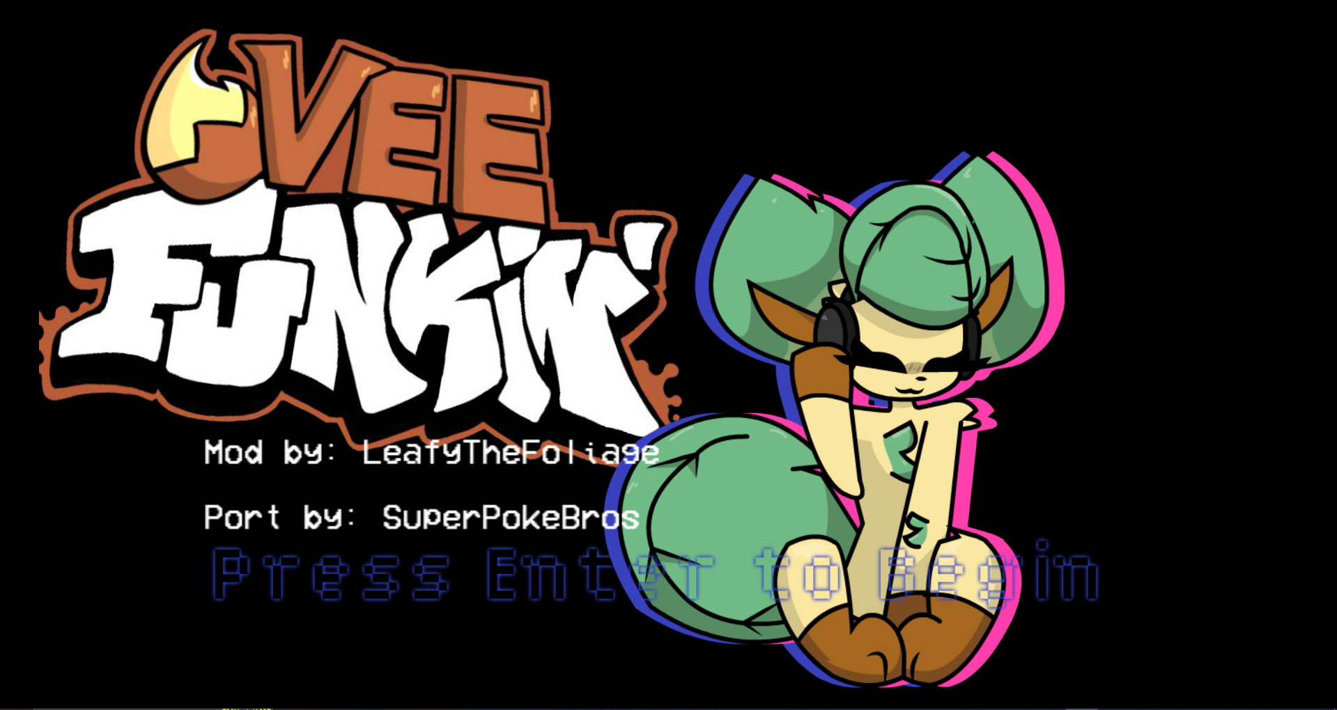 Vee Funkin' Switch Port Mod for Friday Night Funkin' | FNF Mods