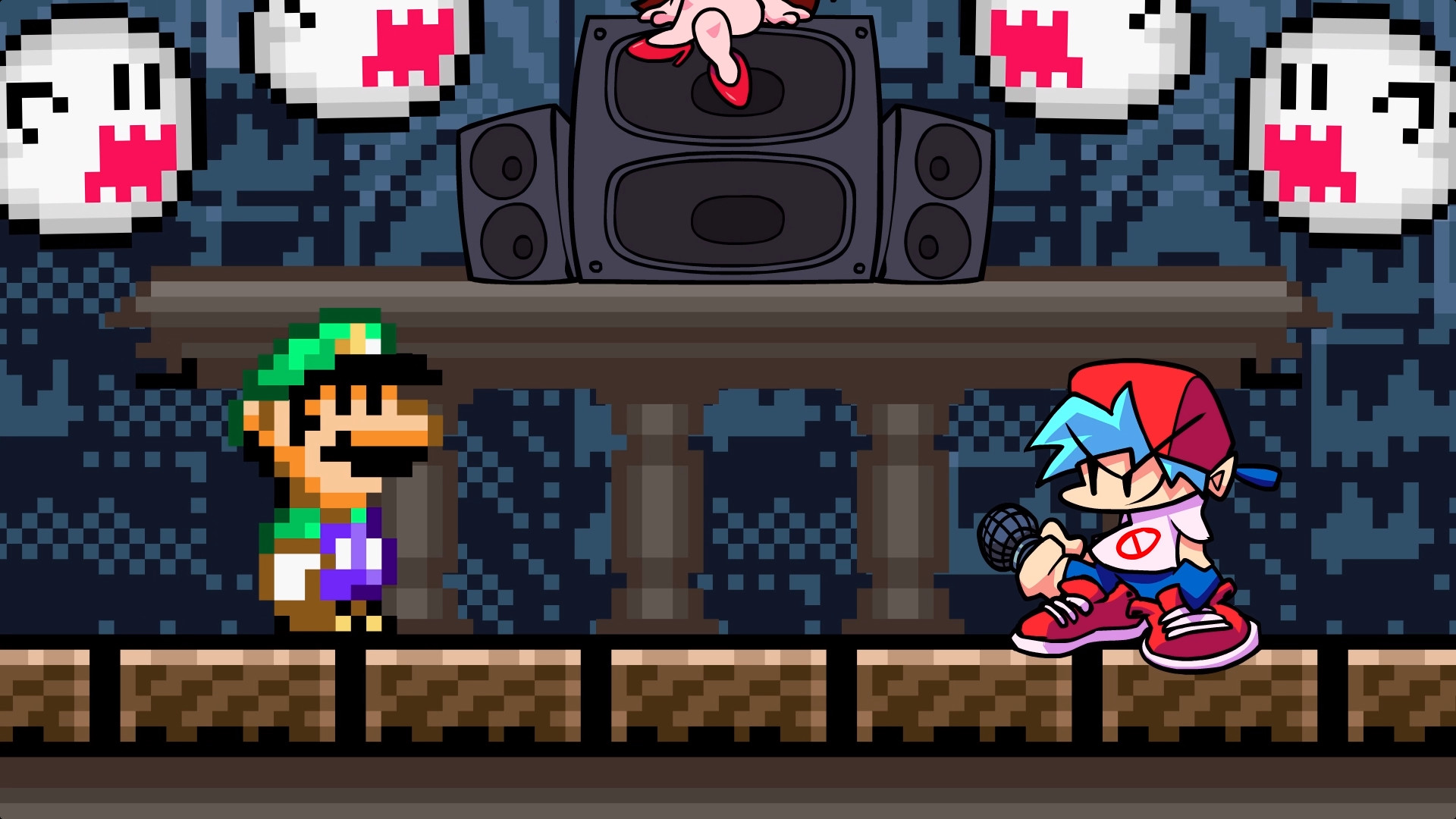 Marlo - The Blue Update Mod for Friday Night Funkin' | FNF Mods