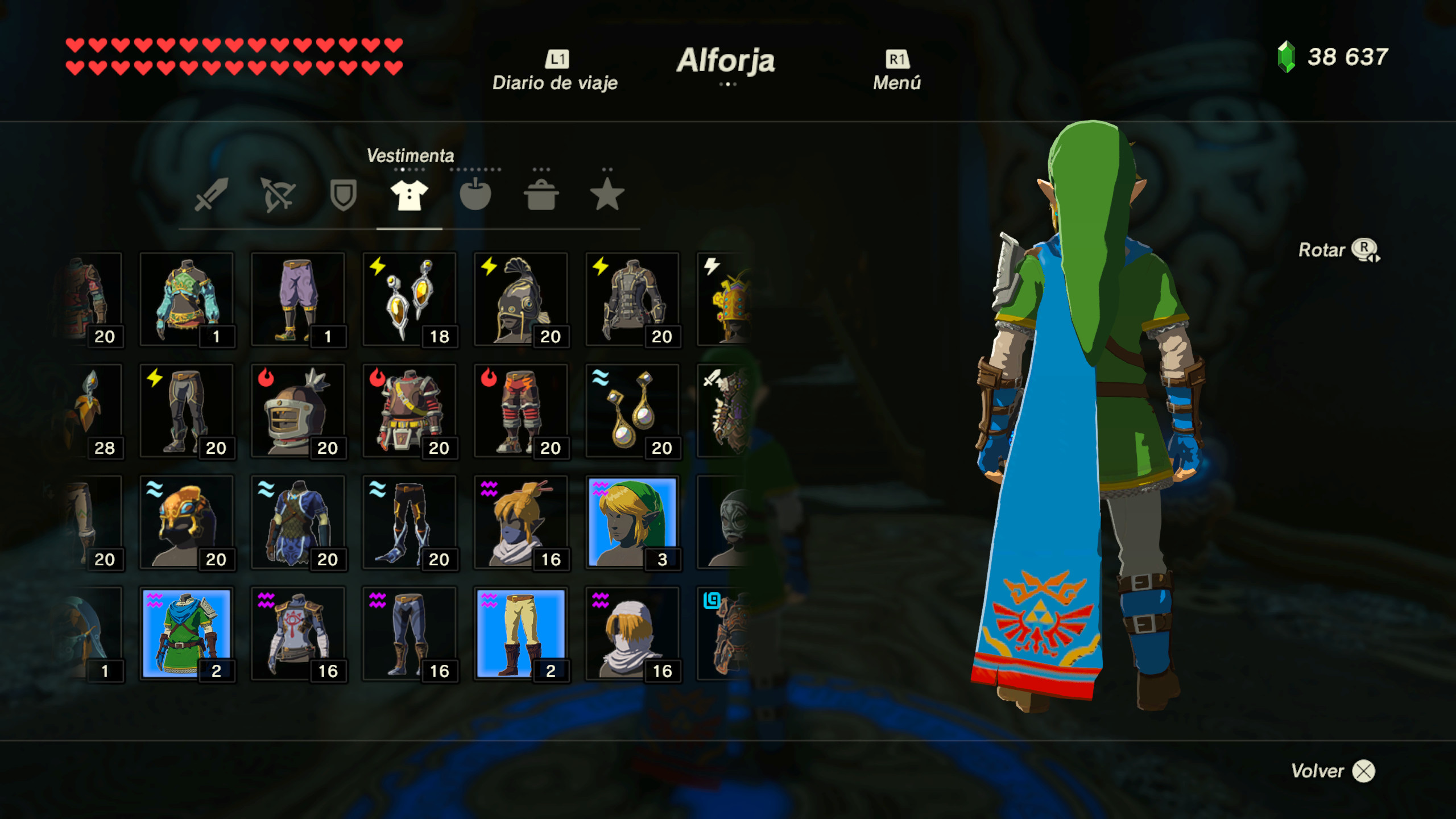 Hyrule Warriors Tunic (No Fairy) Mod for The Legend of Zelda: Breath of ...