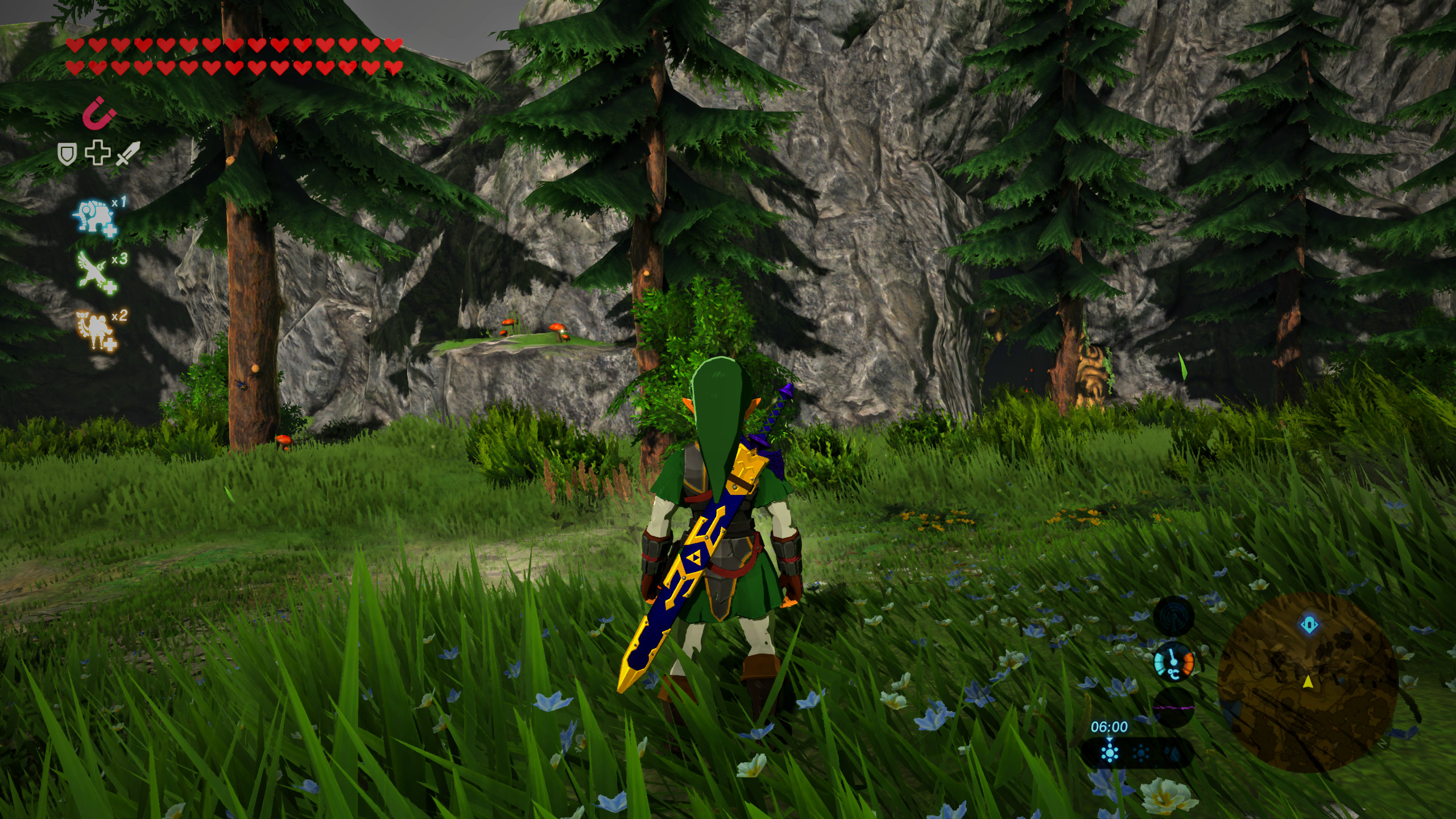 Scabbard Master sword Recolor Mod for The Legend of Zelda: Breath of ...