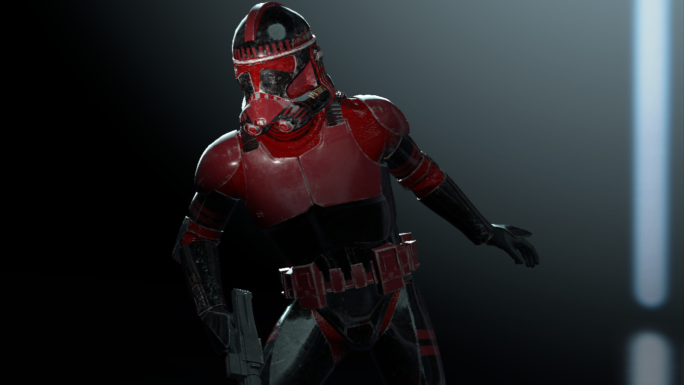 Black and Red Clones Mod for Star Wars Battlefront II (2017) | BF:II Mods
