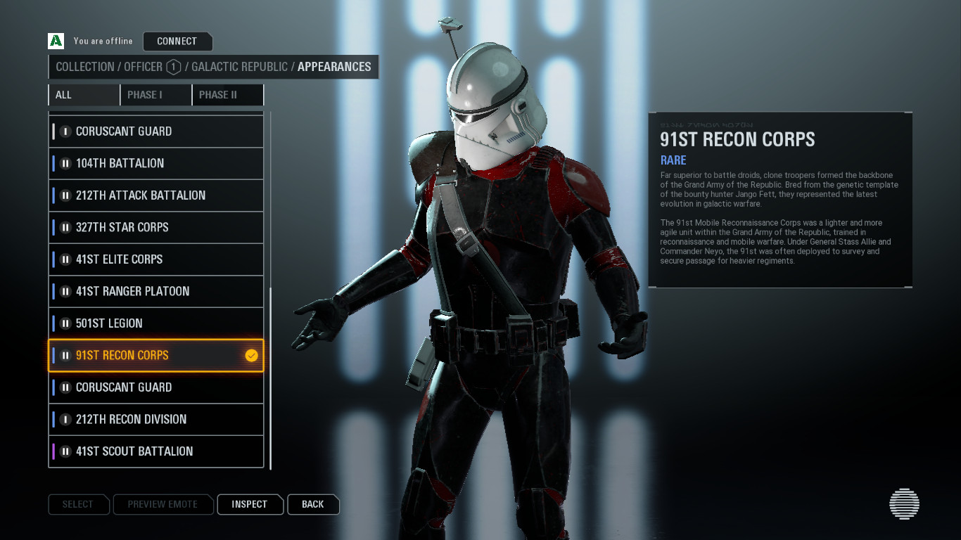 Black and Red Clones Mod for Star Wars Battlefront II (2017) | BF:II Mods