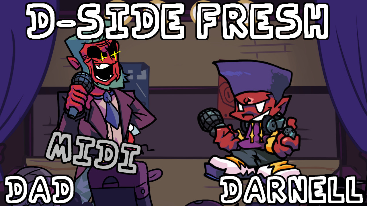 D Side Fresh [midi] Mod for Friday Night Funkin' | FNF Mods