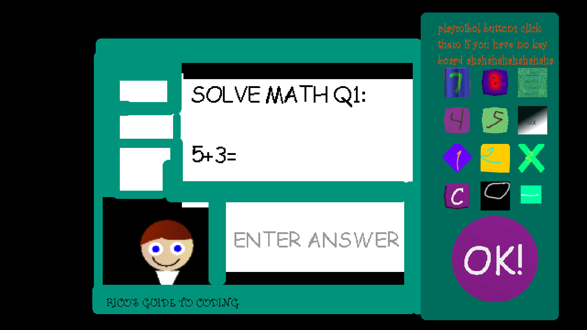 Rico's Amazing Coding Class 1.1 Mod for Baldi's Basics | Baldi Mods