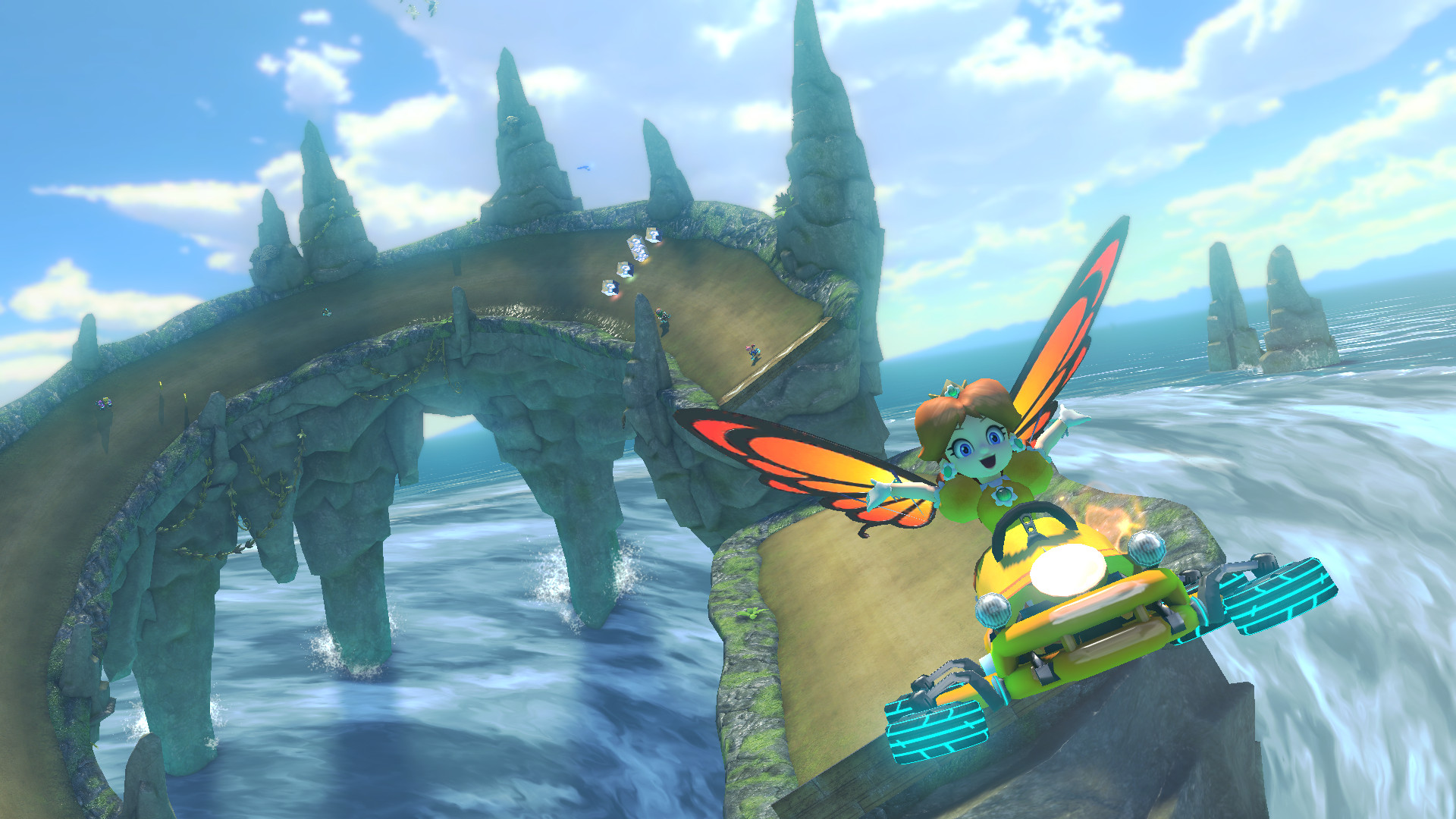 Butterfly Sunset Mod for Mario Kart 8 Deluxe | MK8D Mods