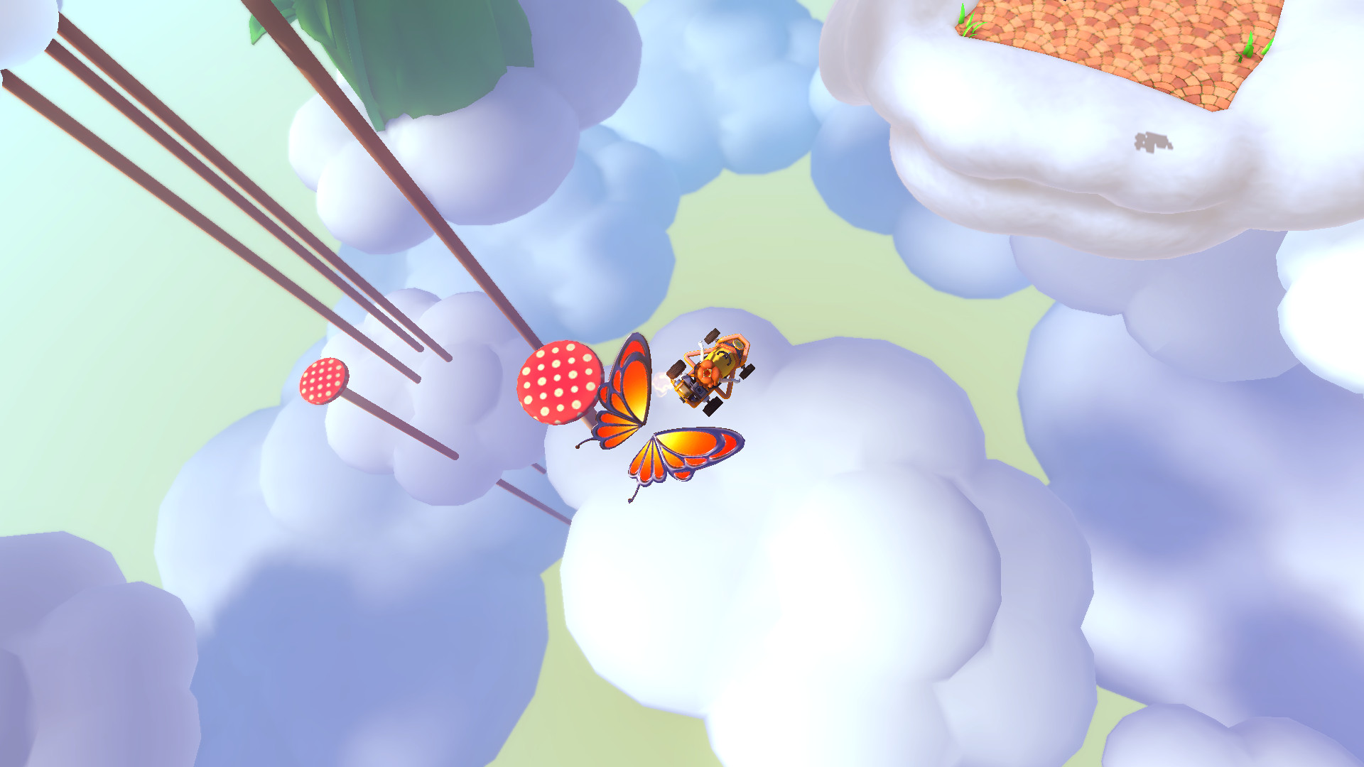 Butterfly Sunset Mod for Mario Kart 8 Deluxe | MK8D Mods