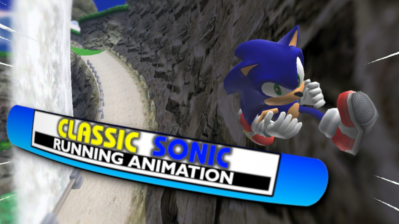 Classic Sonic Running Animation Mod for Sonic Adventure DX | SADX Mods