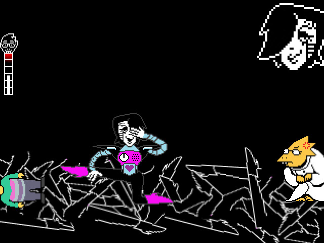 Accurate Overworld Colors Palette for Alphys [M.U.G.E.N] [Mods]