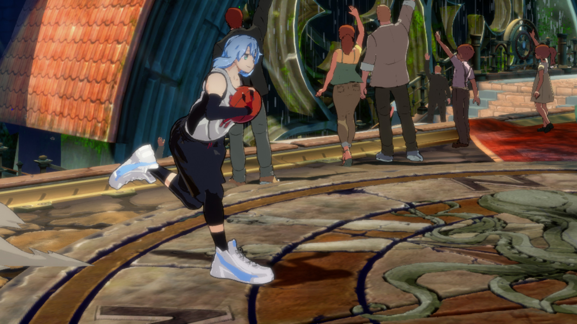Bridget as Tetsuya Kuroko [GUILTY GEAR -STRIVE-] [Mods]