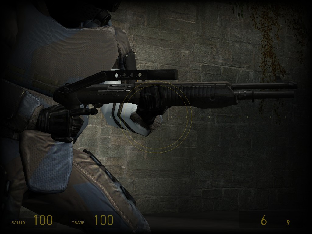 Lamarr SPAS-12 on IIopn Animations Mod for Half-Life 2 | HL2 Mods