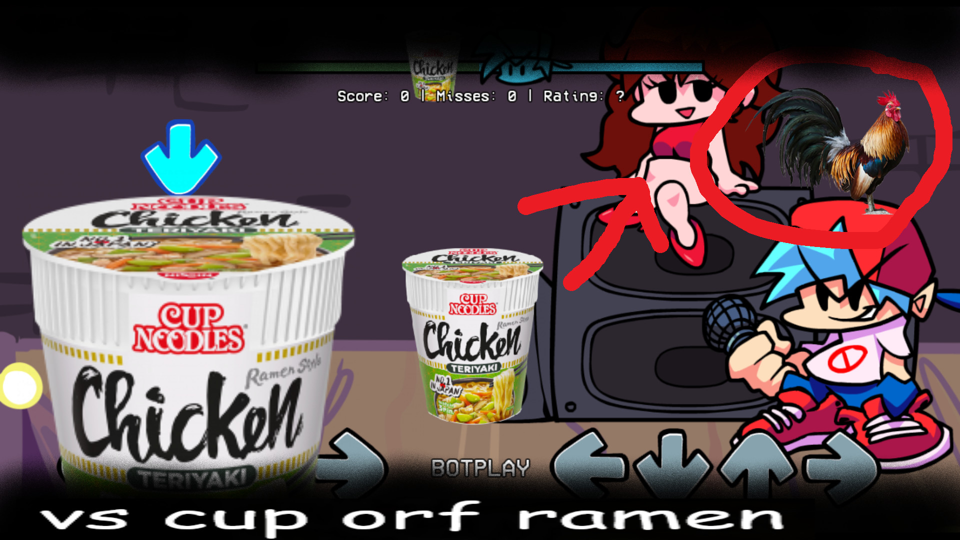 Vs Cup of ramen [Friday Night Funkin'] [Mods]