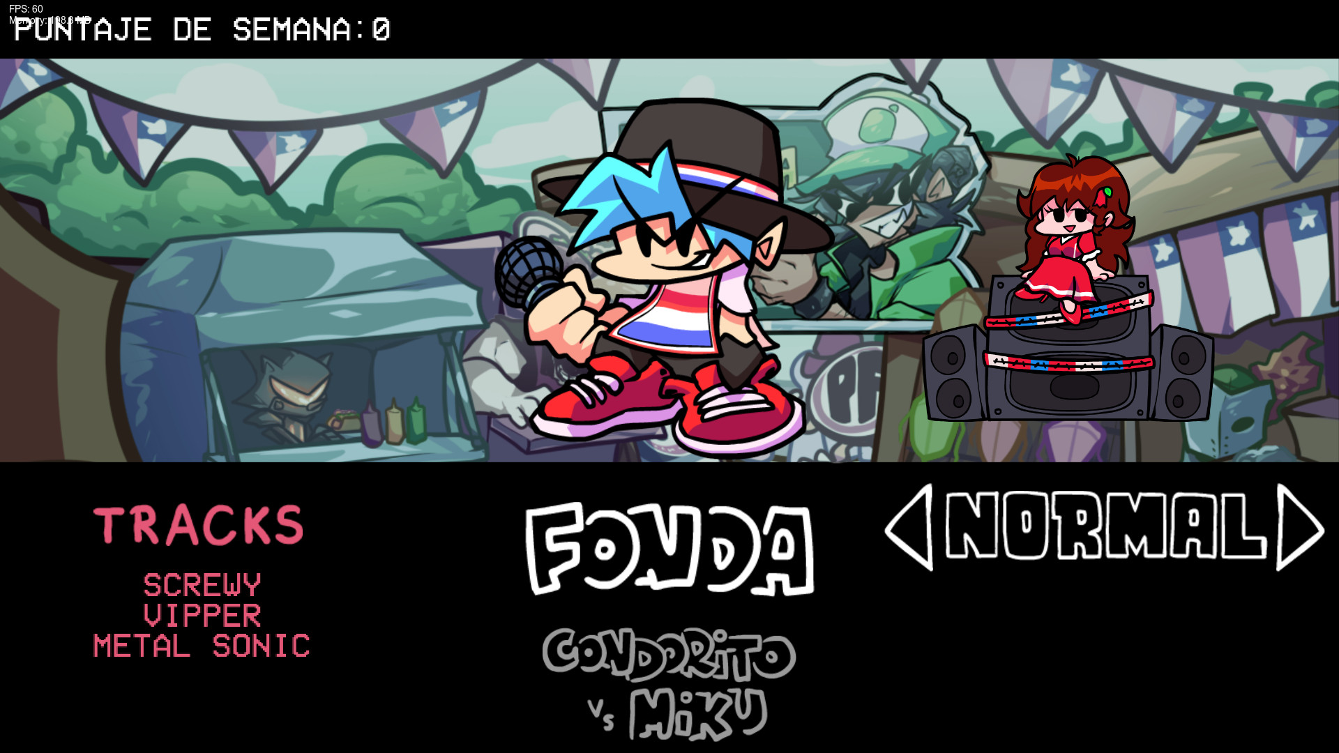 Viernes Noche Webiando' Tesoro nacional Mod for Friday Night Funkin ...