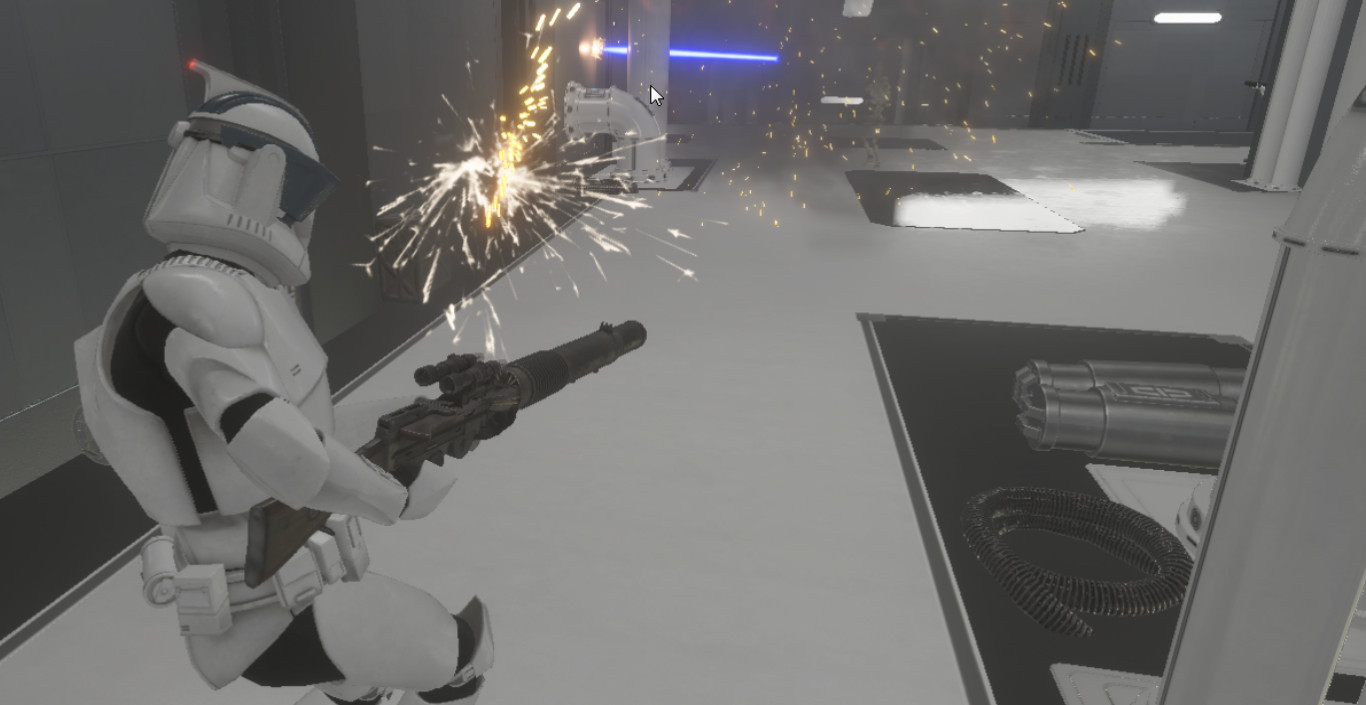 Plain White Clones (over 104th Battalion) Mod for Star Wars Battlefront ...