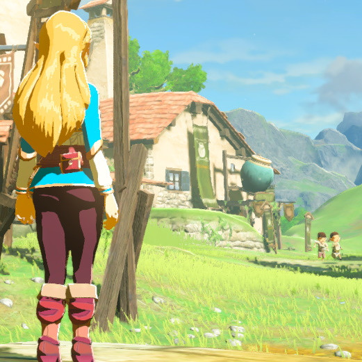 Zelda Travel Dress & Hair for Linkle Mod for The Legend of Zelda ...