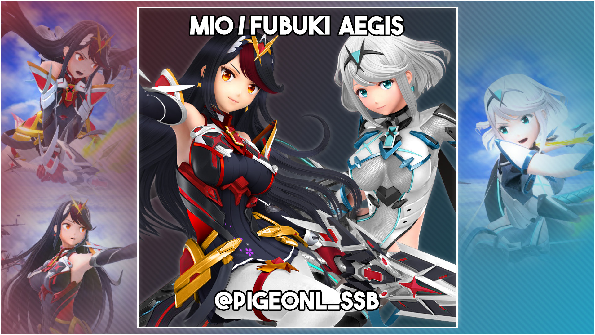 Mio Fubuki Aegis [Super Smash Bros. Ultimate] [Mods]