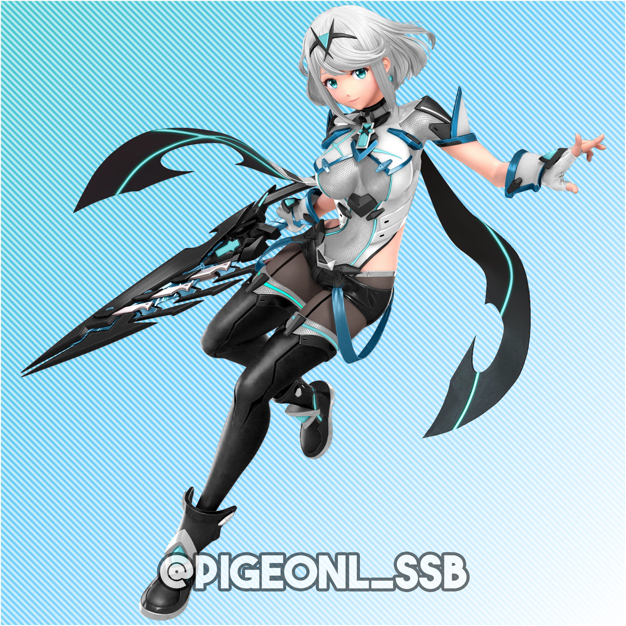 Mio Fubuki Aegis [Super Smash Bros. Ultimate] [Mods]