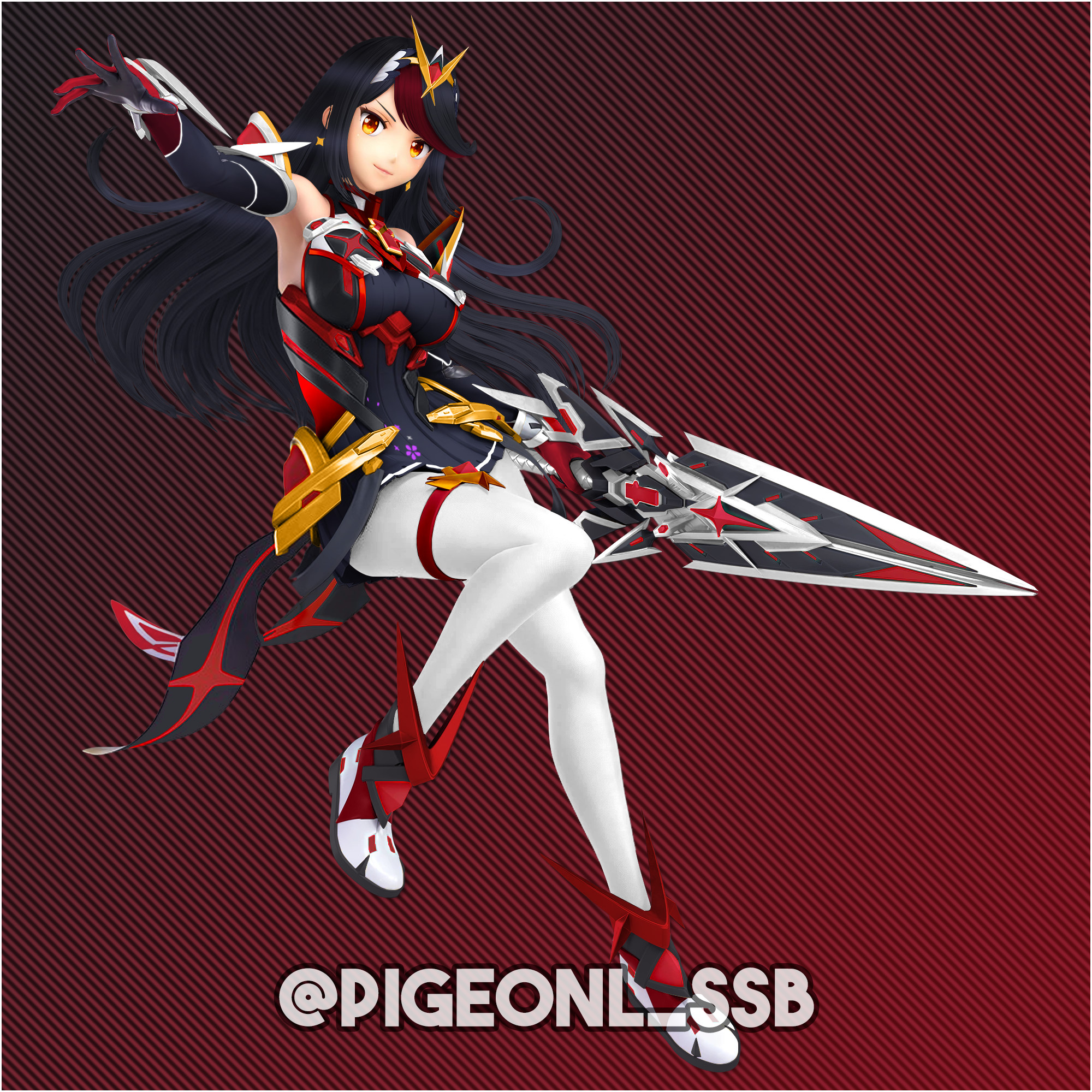 Mio Fubuki Aegis [Super Smash Bros. Ultimate] [Mods]