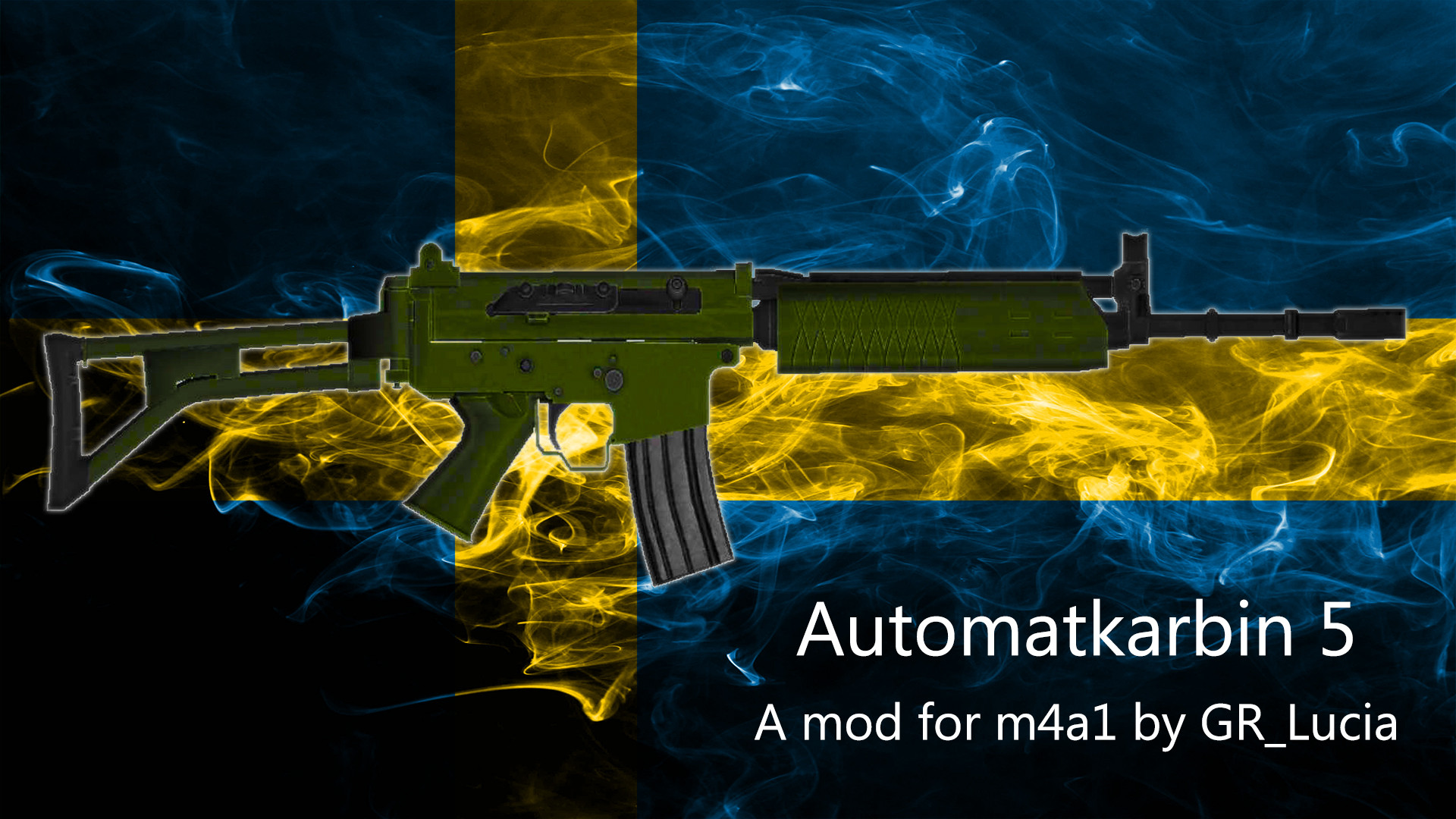 Bofors Automatkarbin 5 Mod for Counter-Strike 1.6 | CS1.6 Mods