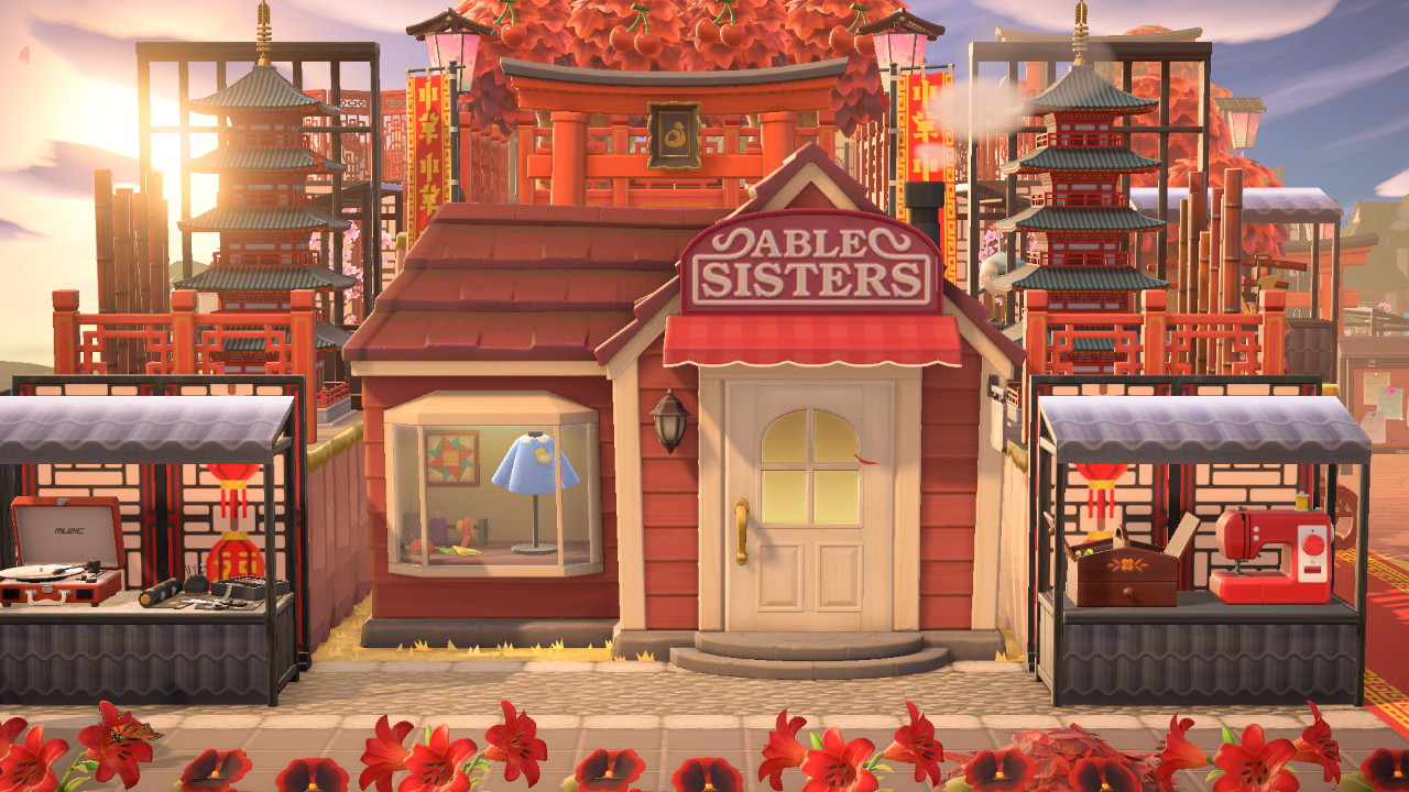 Red Everything Mod Mod for Animal Crossing: New Horizons | ACNH Mods